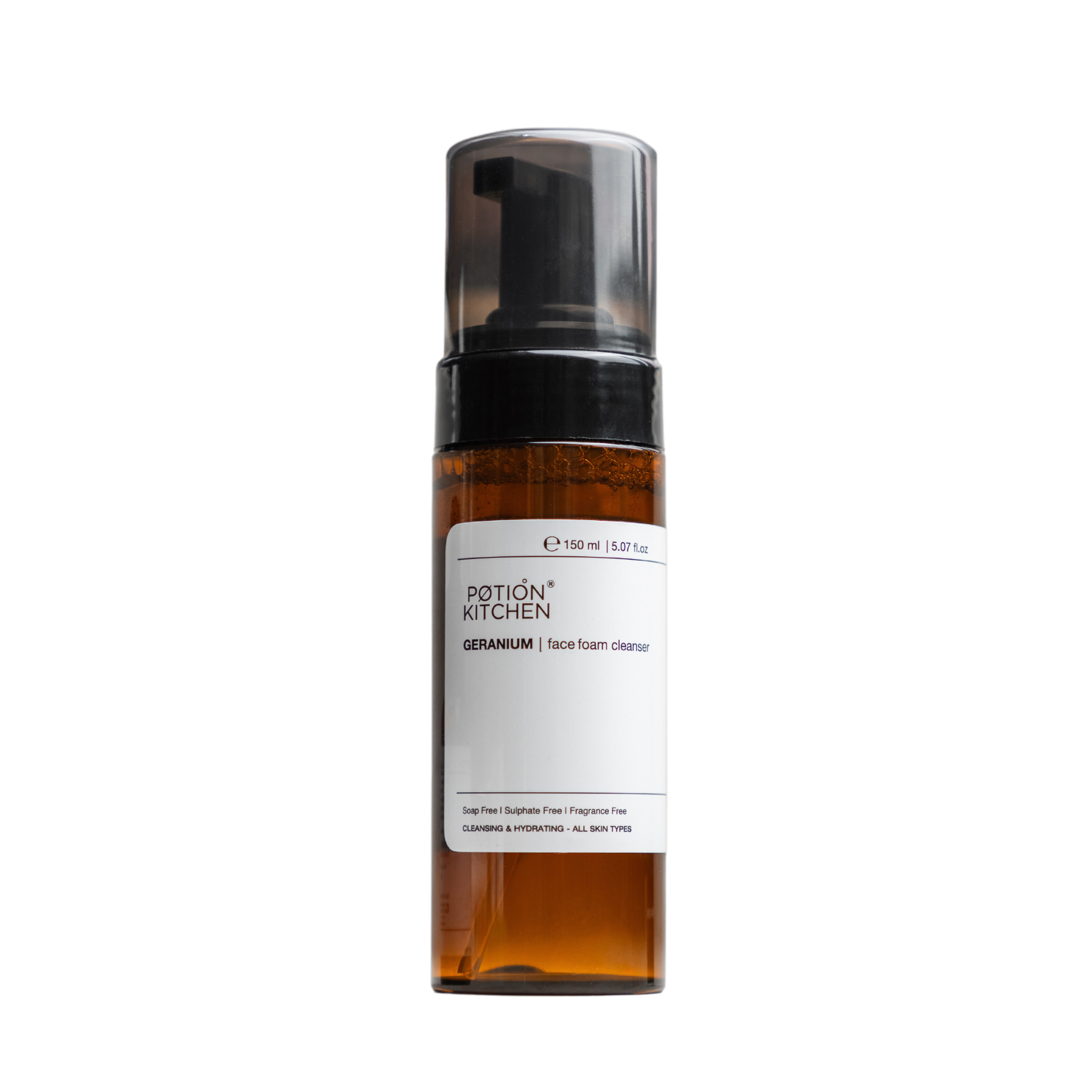 Geranium Face Foam Cleanser - 150 ML – POTION KITCHEN